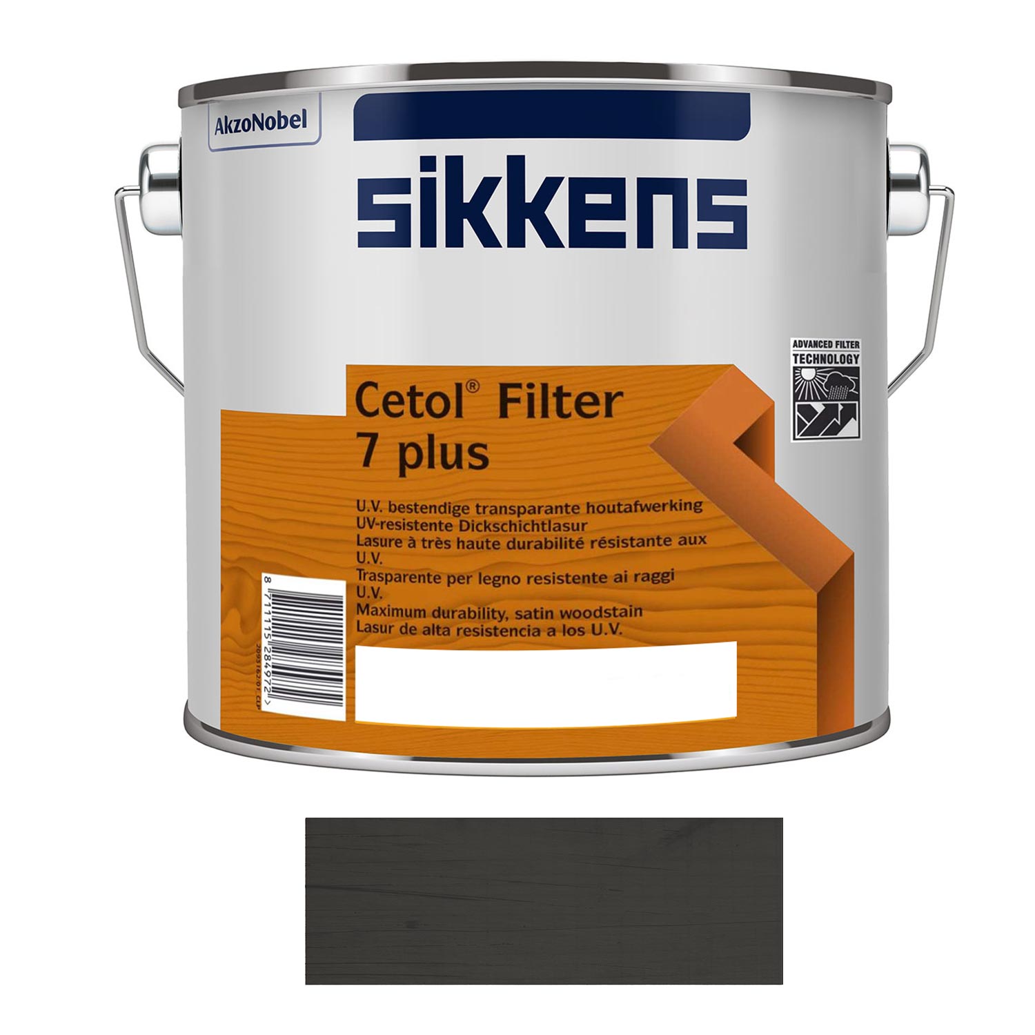Sikkens Cetol Filter 7 Plus Holzlasur Ebenholz 5L kaufen